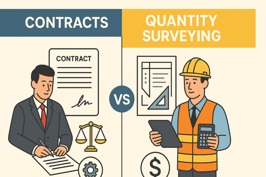 Difference Between Contracts and Quantity Surveying - Qscengineer
